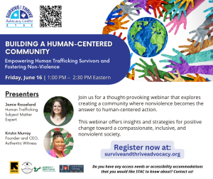 Building a Human-Centered Community: Empowering Human Trafficking ...