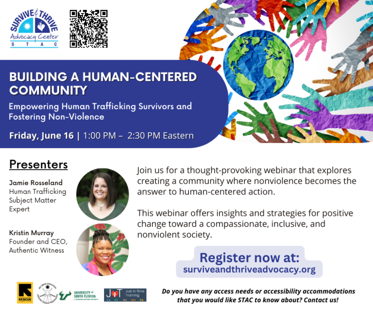 Building a Human-Centered Community: Empowering Human Trafficking ...