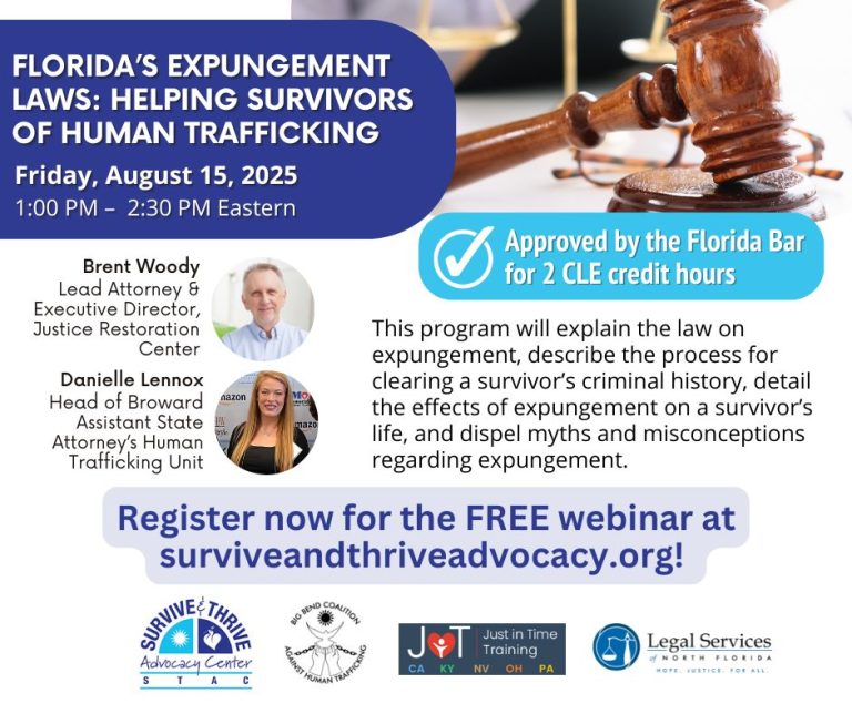 Florida’s Expungement Laws: Helping Survivors of Human Trafficking ...