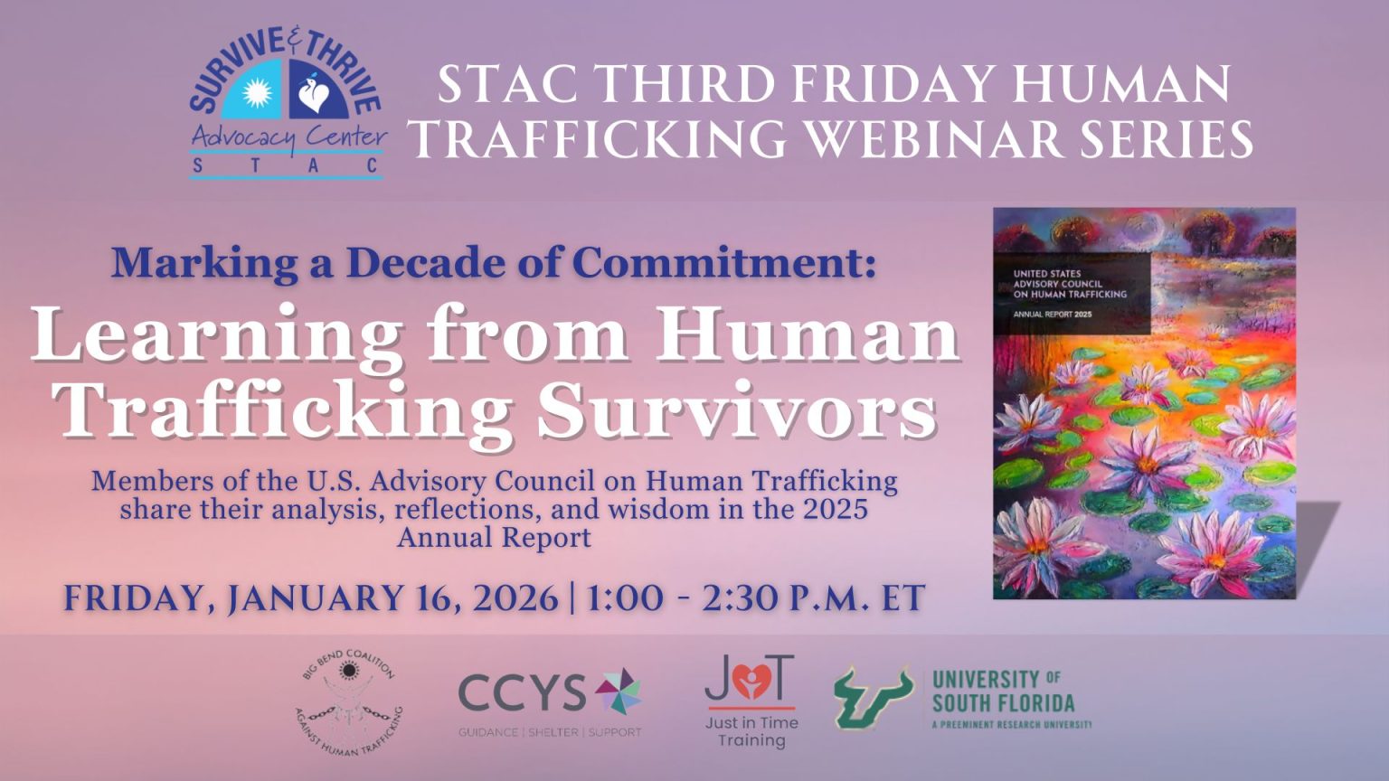 Learning from Human Trafficking Survivors: Marking a Decade of ...